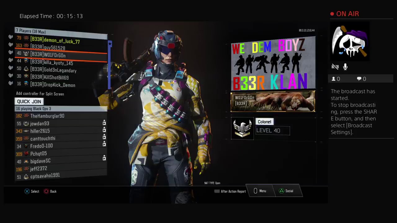 B33R RUN entry for Klan - YouTube