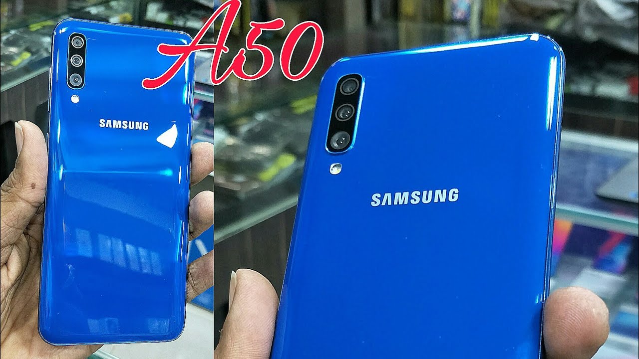 Samsung Galaxy A50 Blue colour 64 GB - YouTube