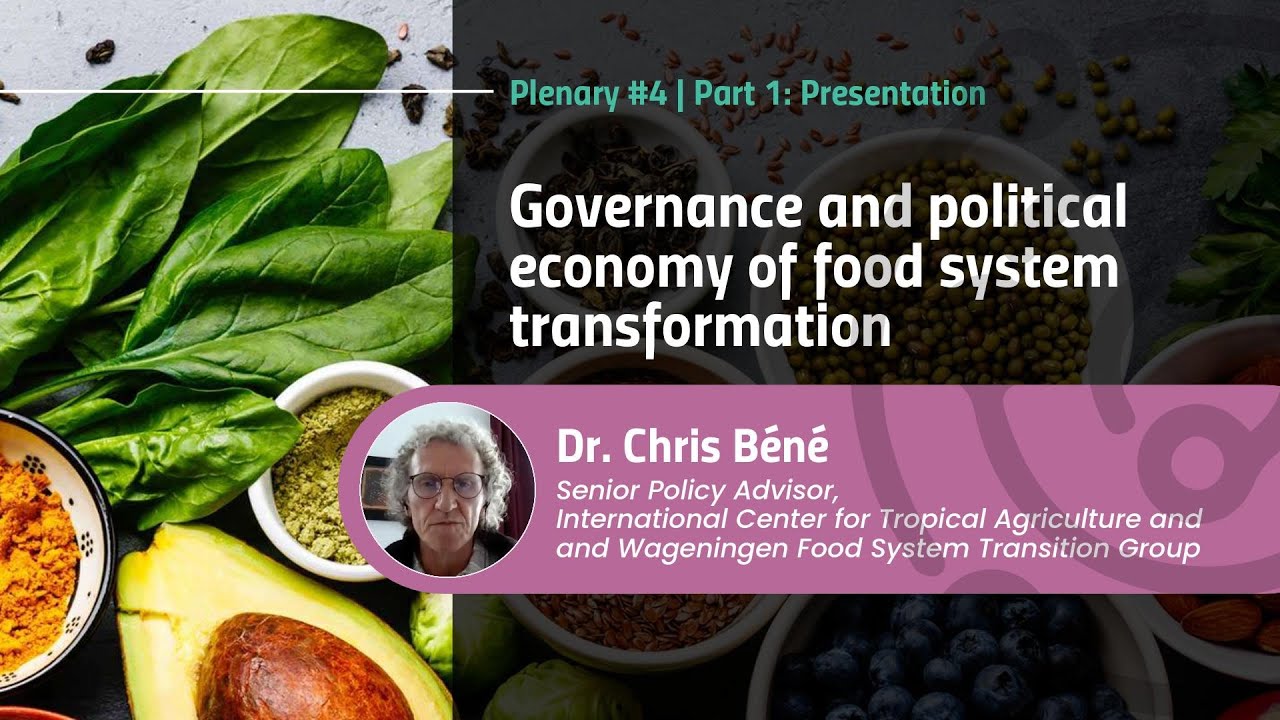 Governance and political economy of food system transformation | 2025 ...