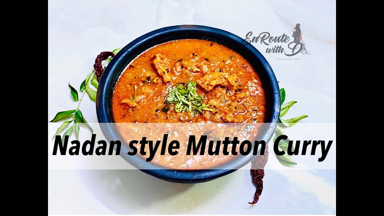 Nadan Red Mutton Curry (Kerala Style) - YouTube