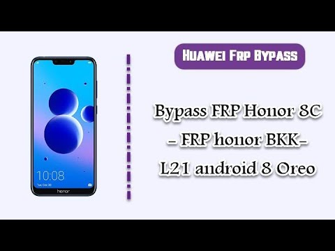 Huawei Honor 8C FRP/Googe Lock Bypass Android/EMUI 8.2.0 WITHOUT PC | NO TALKBACK | June 2019 ...