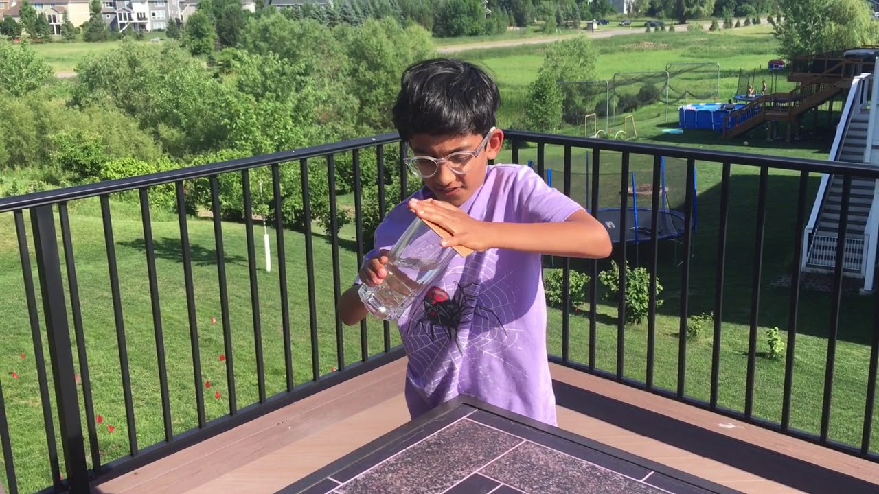 CARDBOARD FALLING TRICK | FUN TIMES WITH ROHAN - YouTube