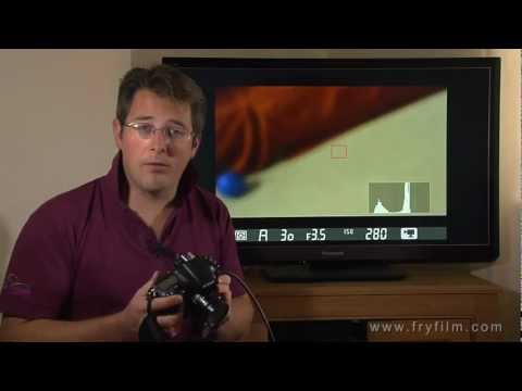 Nikon D800 - Menu settings for clean HDMI video output