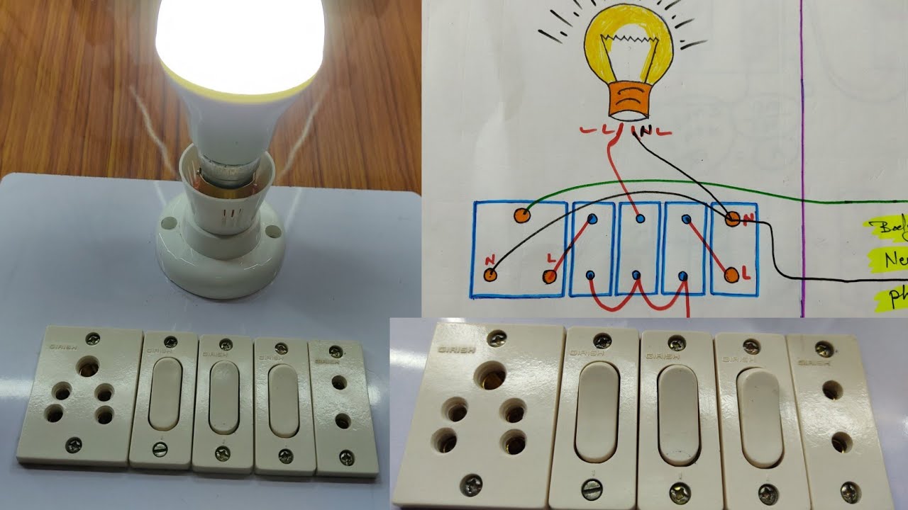 3 switch 1 5pin socket 1 2pin socket 1 holder board wiring connection ...