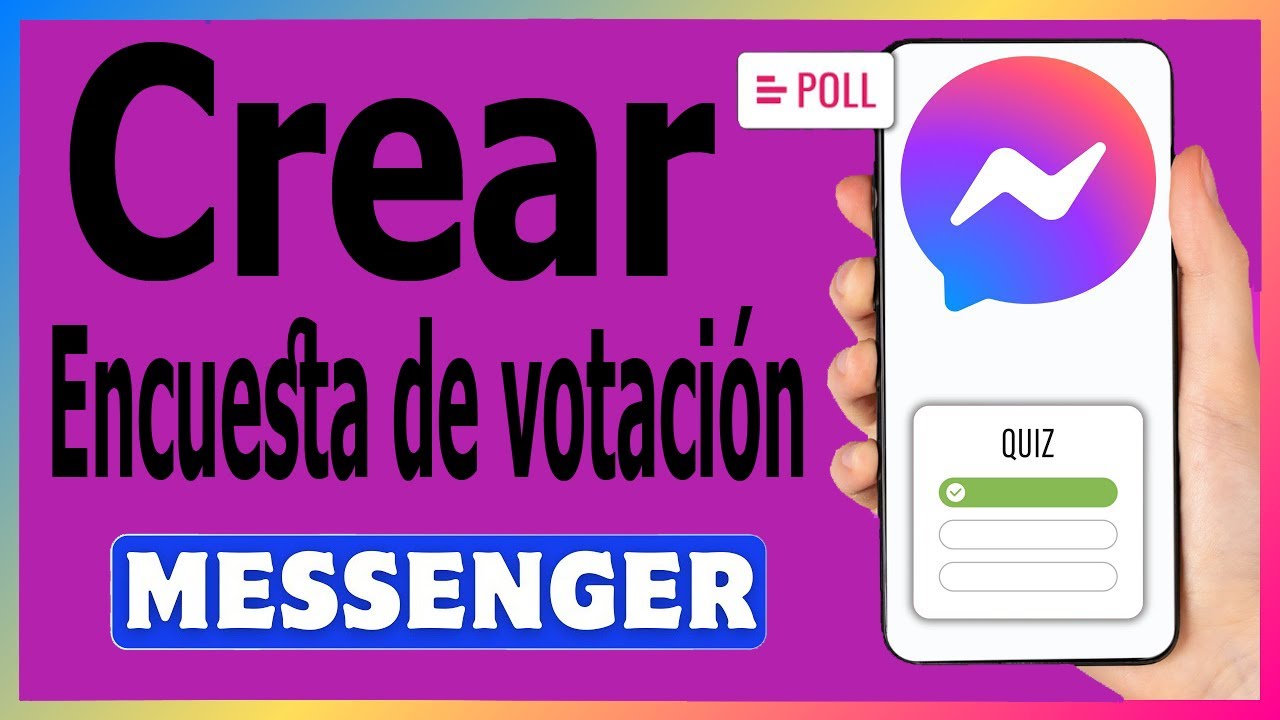 Cómo crear una encuesta en Messenger || Crear una encuesta en el chat ...