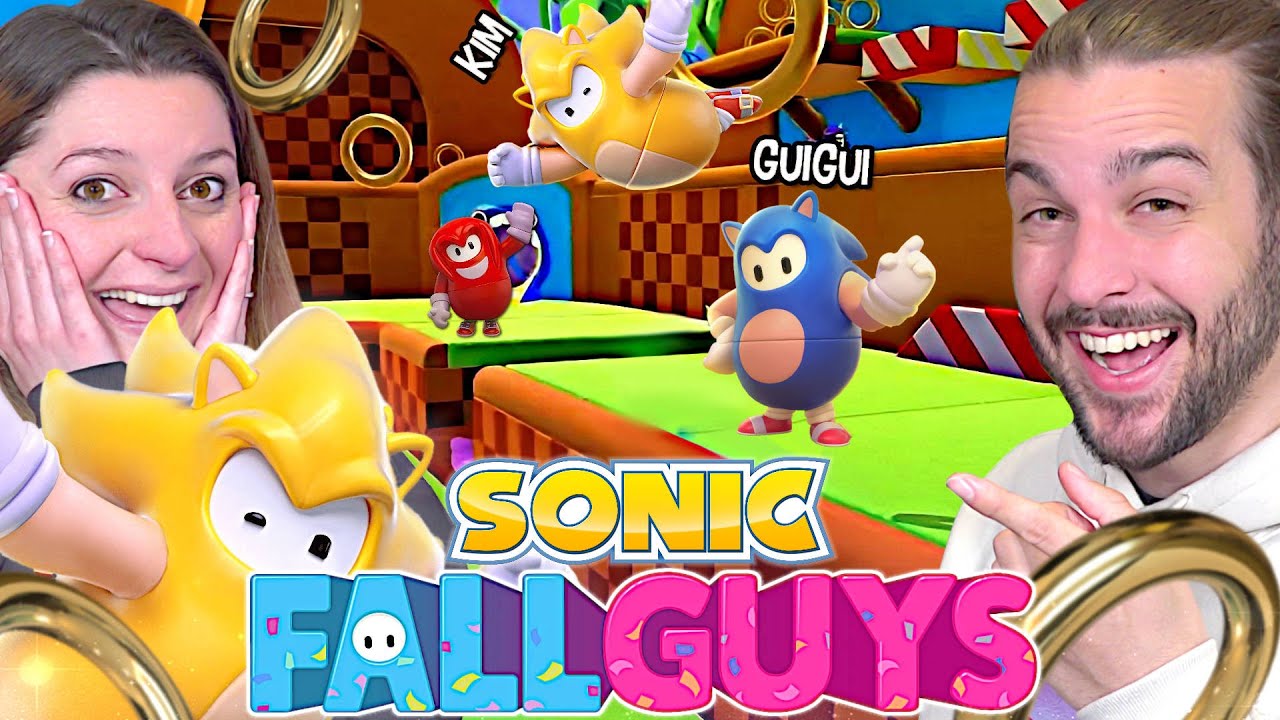 SONIC EST ARRIVÉ SUR FALL GUYS ! OBJETS GRATUITS SONIC FALL GUYS - YouTube