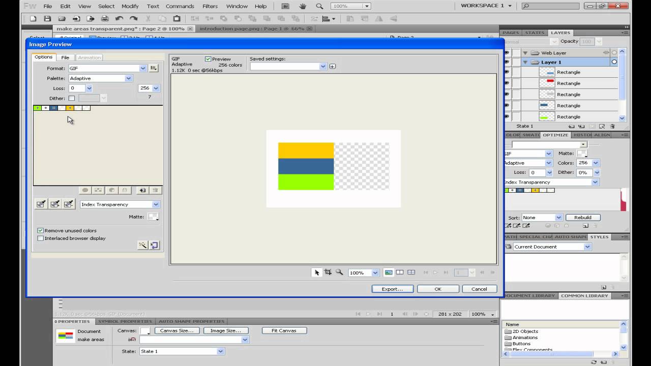 how to make areas transparent - YouTube