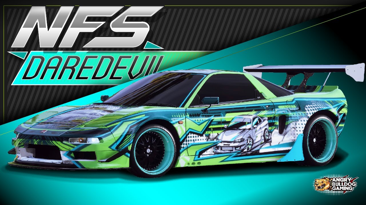 NFS-HEAT DAREDEVIL WRAP TUTORIAL│ LIVERY CAR WRAPS│NSX Type-R '92 Honda ...