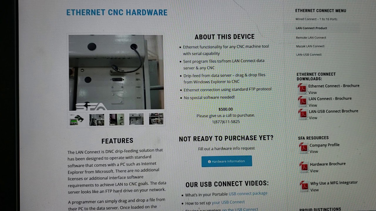 Shop Floor Automations Lan Device Complete Install - YouTube
