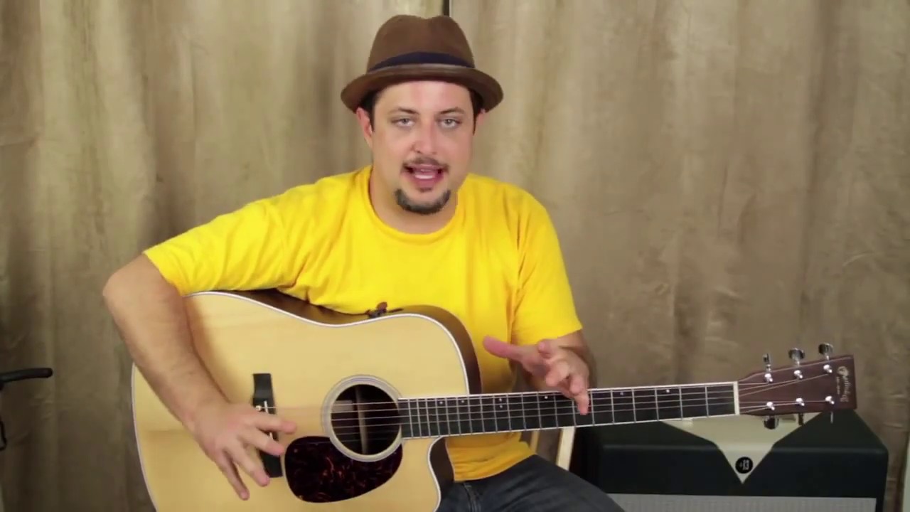 Acoustic Guitar Strum Pattern (That ROCKS and is easy to LEARN) - YouTube