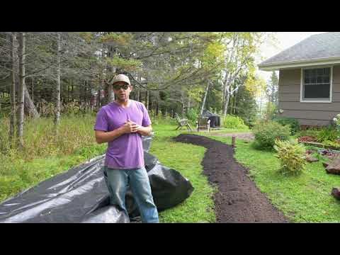 Berm Installation - YouTube
