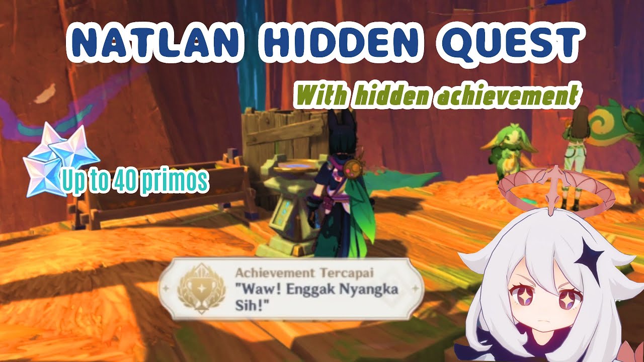 Natlan Hidden Quest Genshin Impact with hidden achievement - YouTube