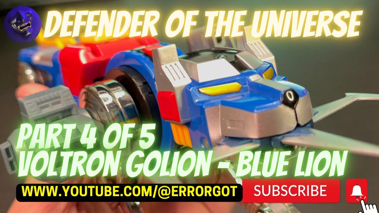[Voltron Golion] Soul of Chogokin GX-71 Golion : Lion 4 of 5 - Blue ...