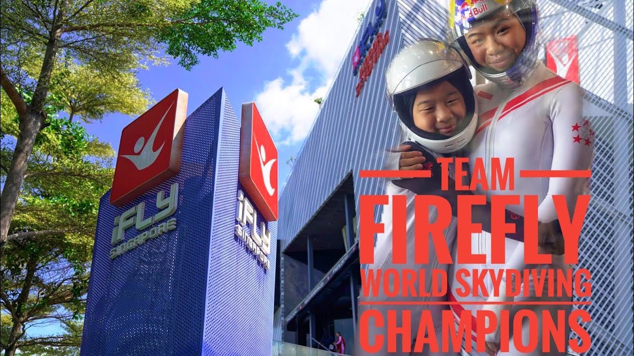 Team Firefly - Indoor Skydiving world champions performance (Featuring ...