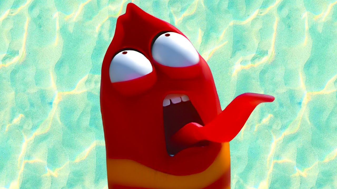 Red Is Drowning! | LARVA | WildBrain Fizz - YouTube