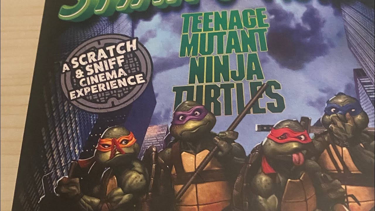 Unboxing:Teenage Mutant Ninja Turtles:stink o vision Blu Ray - YouTube