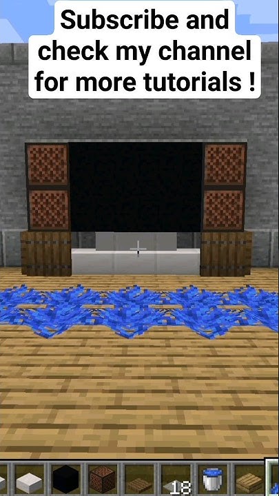 How to build a TV in minecraft ! #minecraft #lifehacks - YouTube