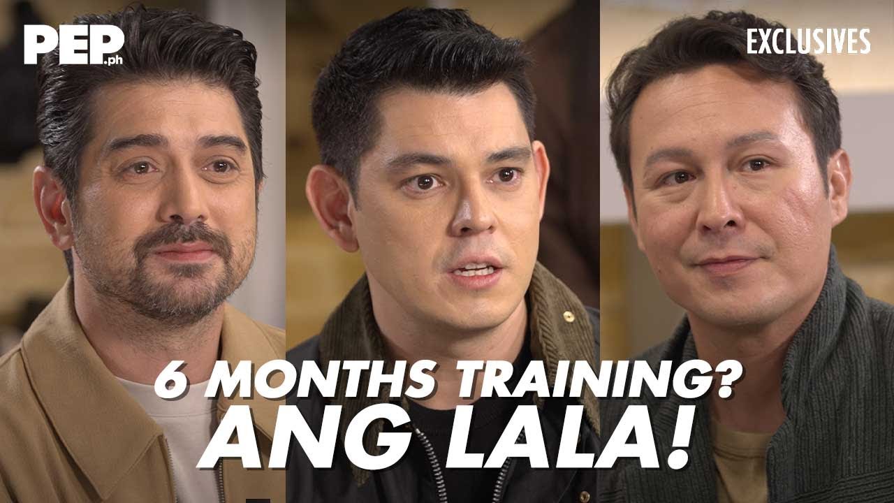Richard, Baron, and Ian on their training for ‘Incognito’ | PEP ...