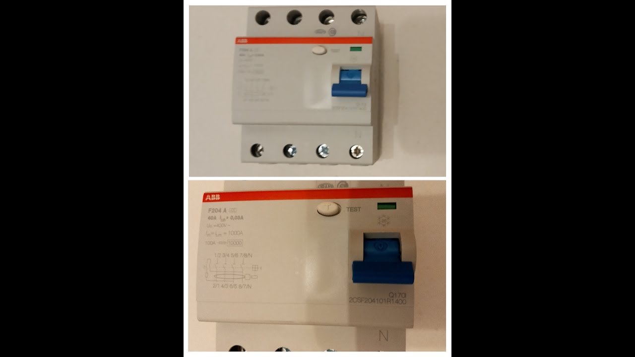 FI-Schalter vorstellen, Fehlerstrom-Schutzschalter # ...