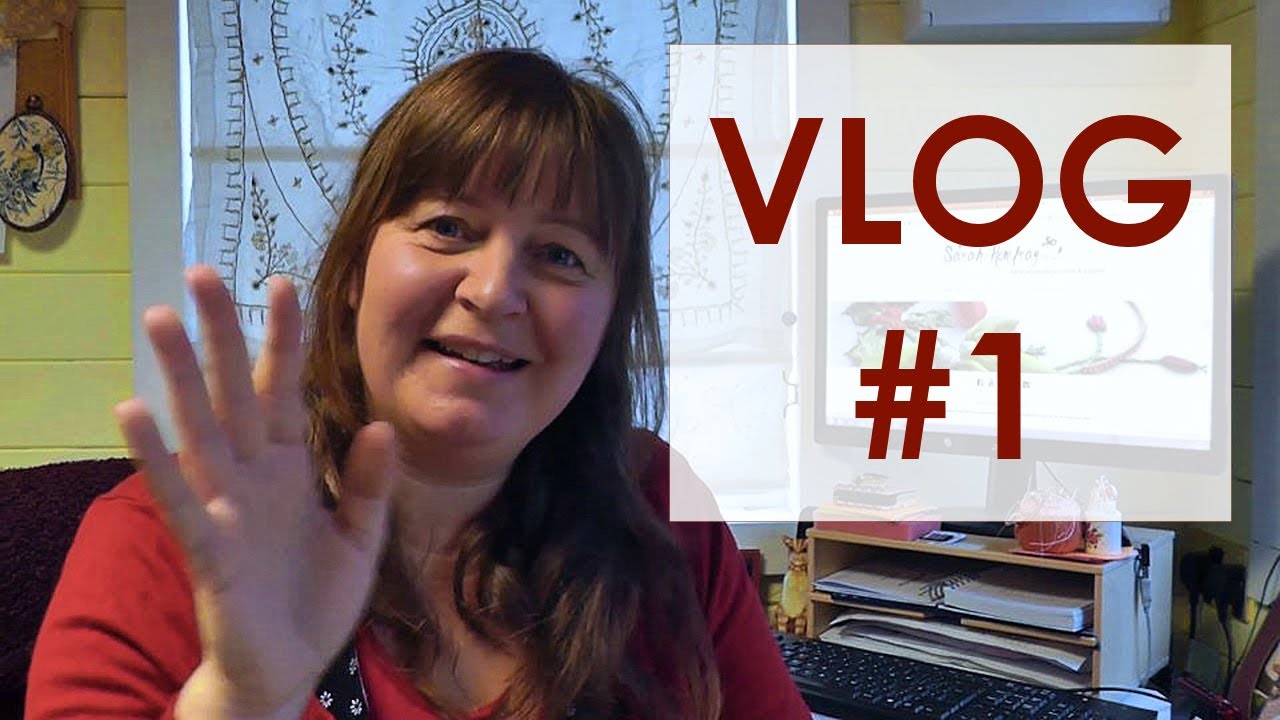 A new video adventure with Sarah Homfray Embroidery. VLOG #1 - YouTube