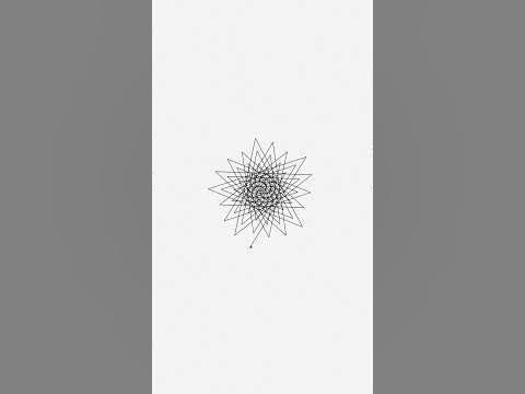 Amazing Spiral Pattern using Python turtle 🐢 #552 #coding #programming #python #viral #trending ...