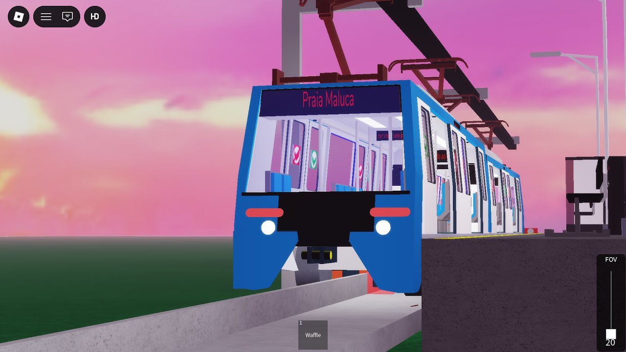 Roblox YumperVia Automatic Trains [Modified Bombardier APM 100 2-cars ...