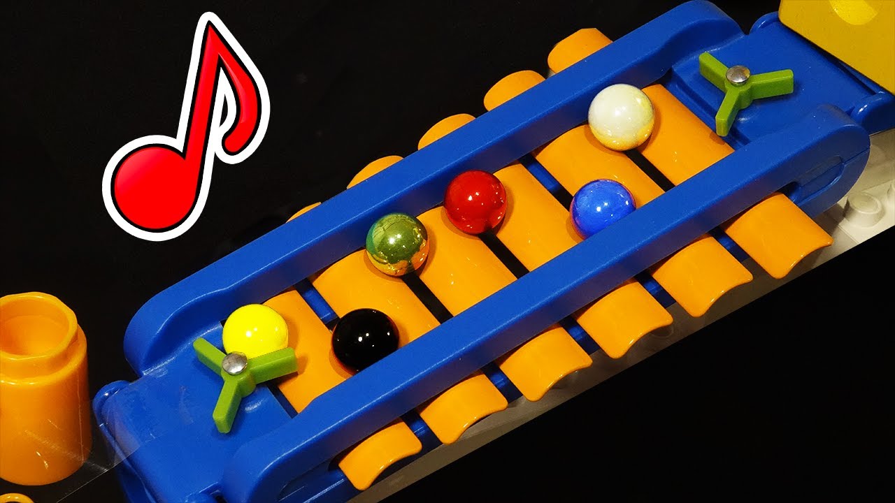 A Musical Marble Run Race! - YouTube
