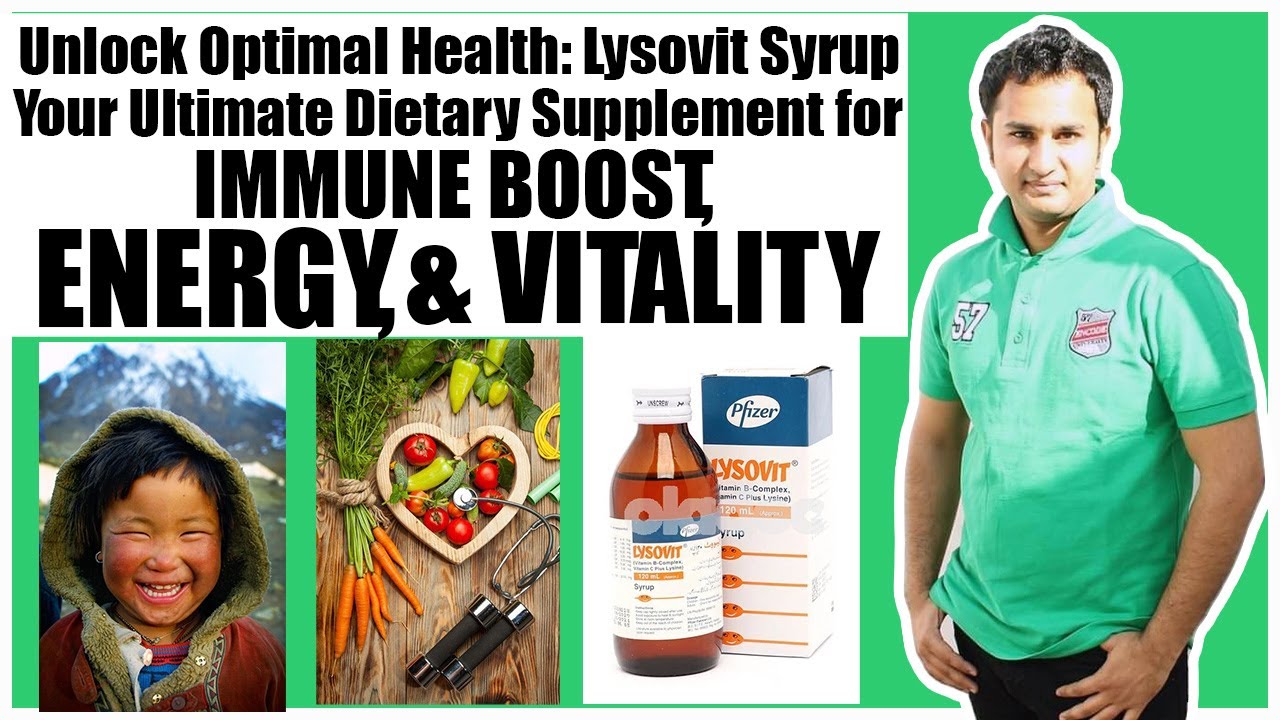 Optimal Health: Lysovit Syrup, Ultimate Dietary Supplement for Immune ...
