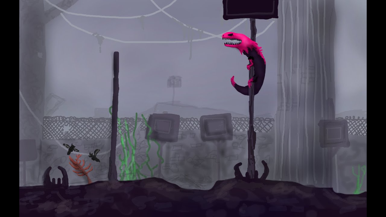 Pink Lizard (Rainworld Speed Art) - YouTube
