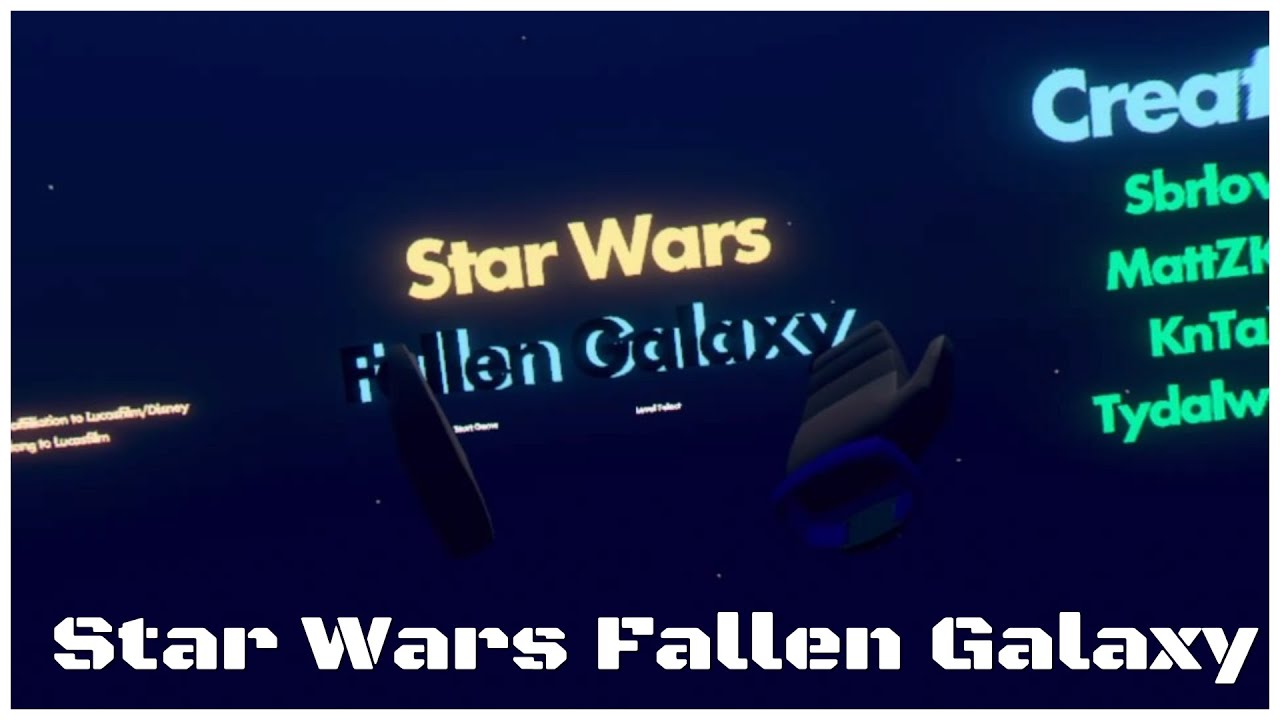 Star Wars Fallen Galaxy Part 1 - YouTube
