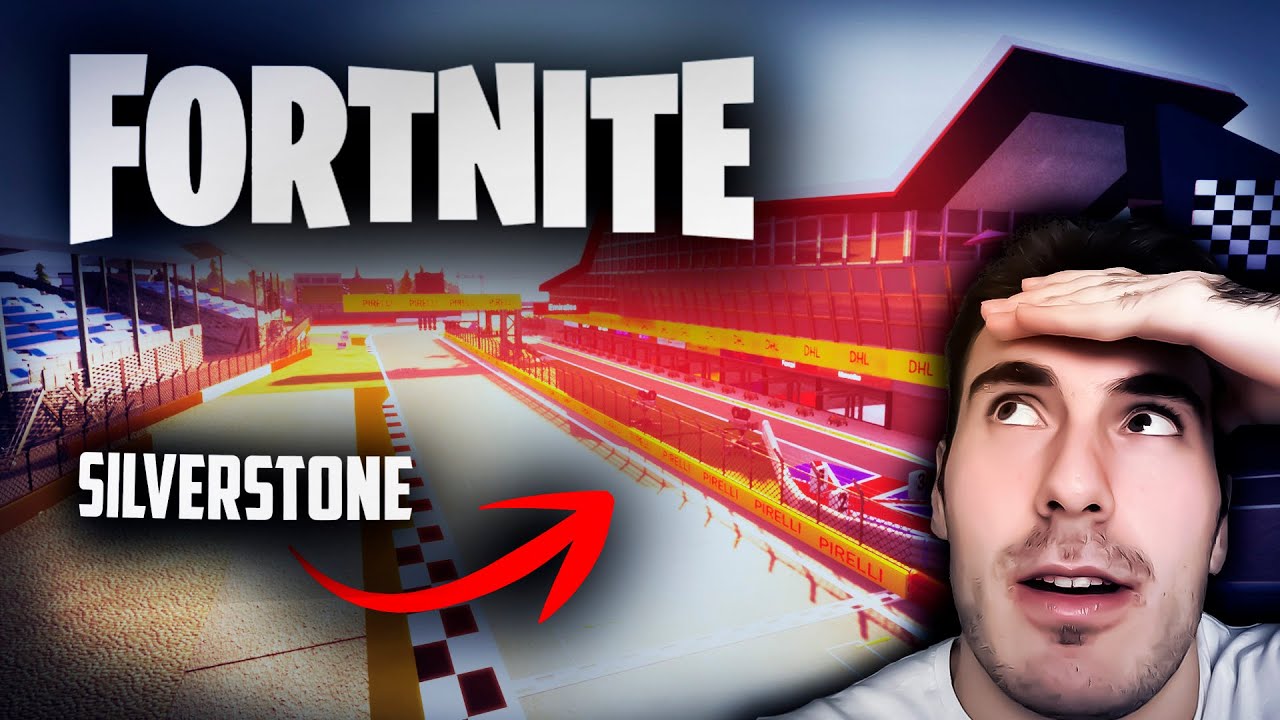 PRUEBO LOS CIRCUITOS DE F1 EN FORTNITE - YouTube