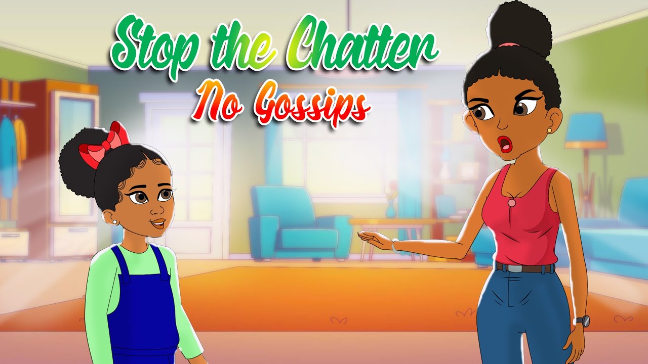 🛑🎶 Stop The Chatter | Kids Song | Nursery Rhyme | No Gossip | Preschool ...