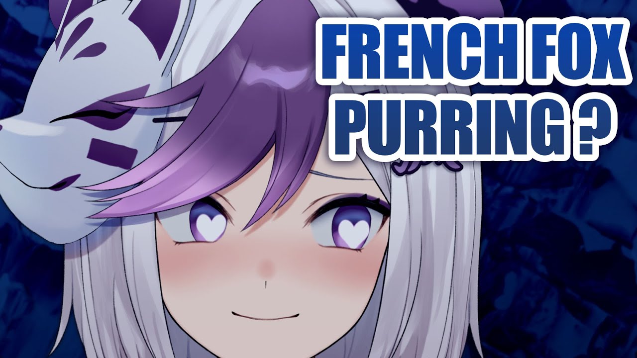 【ASMR 】French fox purring ? - YouTube