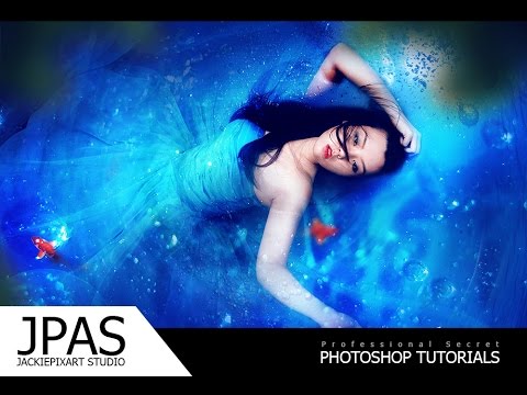 Photoshop - Manipulation Speed Art "Deep in The Water" - YouTube