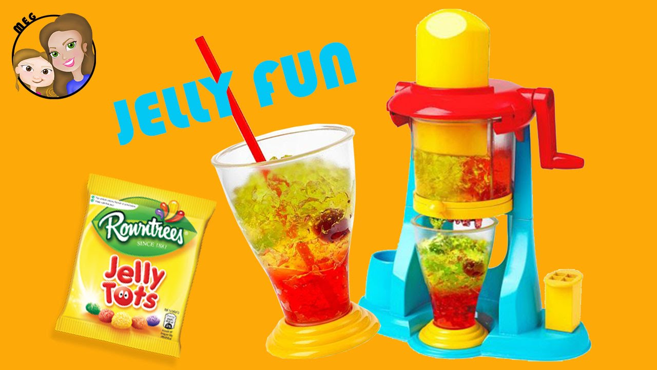 Jelly Fun slushy maker by John Adams with JellyTots with Bloopers ...