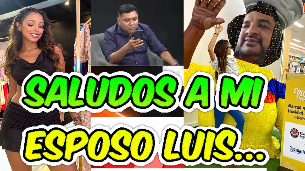 LUISA ELENA PINTO PIDE A OSITO TEC ENVIAR SALUDOS A SU ESPOSO PRODUCTOR ...