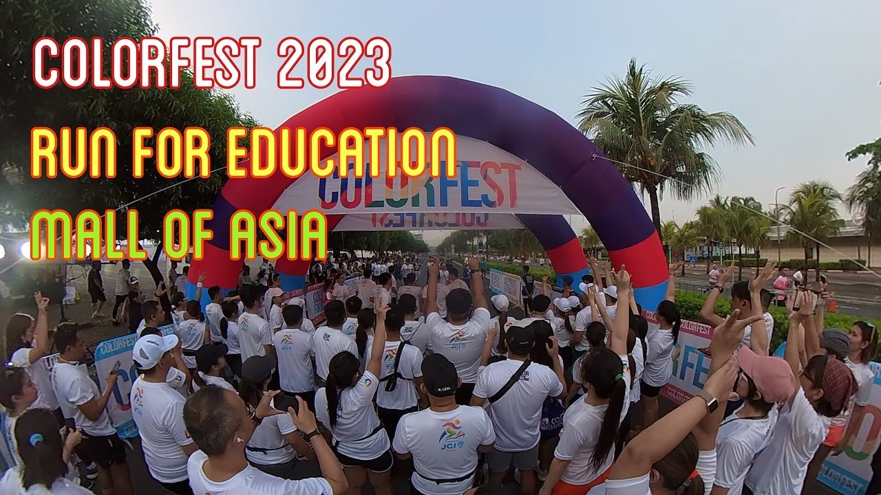 COLORFEST 2023 RUN FOR EDUCATION / FUN RUN - YouTube
