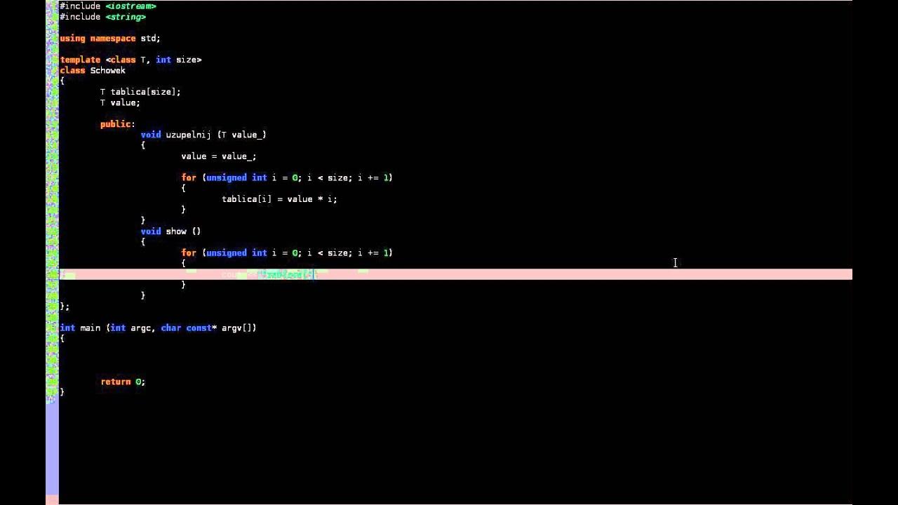 Gedit snippets in C++ - YouTube
