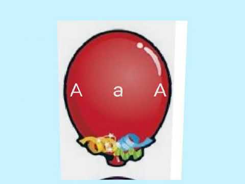 Globos con vocales. - YouTube