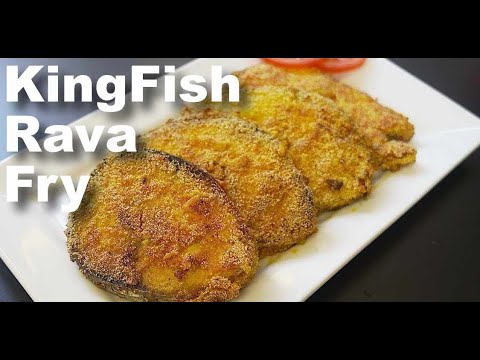 GOAN KING FISH RAVA MASALA FRY - YouTube
