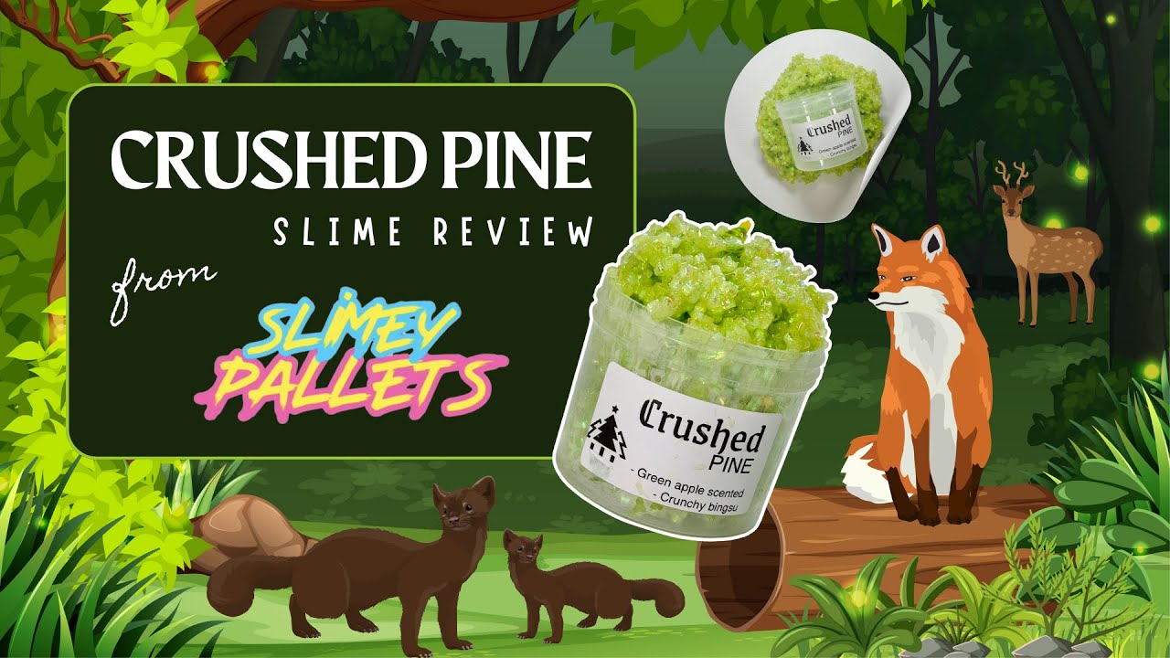 Slimey Pallets - Crushed Pine Review | ASMR | Buying from US Ship to ...