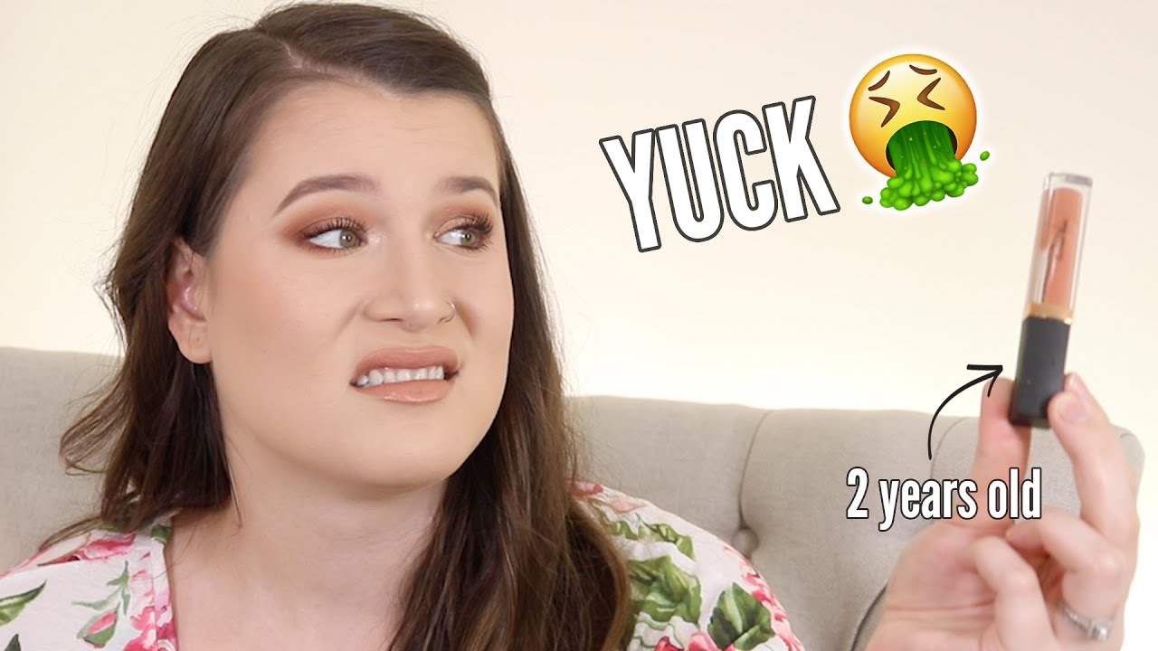 LIFE UPDATE | Full Face Of Expired Makeup - YouTube