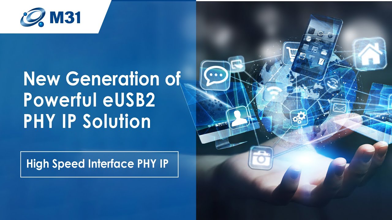 New generation of powerful eUSB2 PHY IP solution - YouTube