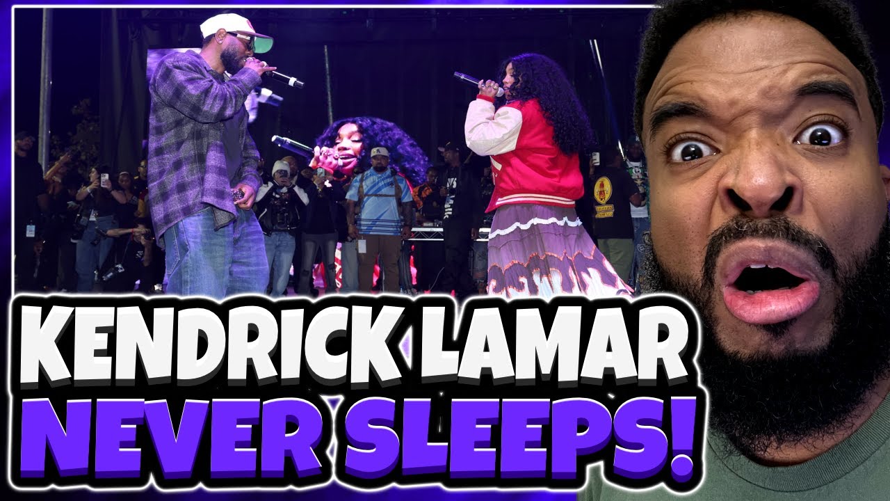 Kendrick Lamar POPS OUT And Performs At TDE Christmas Concert! - YouTube