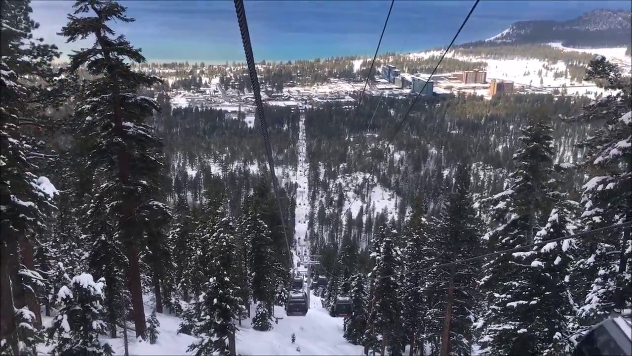 Aerial Trams and Gondola Rides in Tahoe at Heavenly Ski Mountain Resort ...