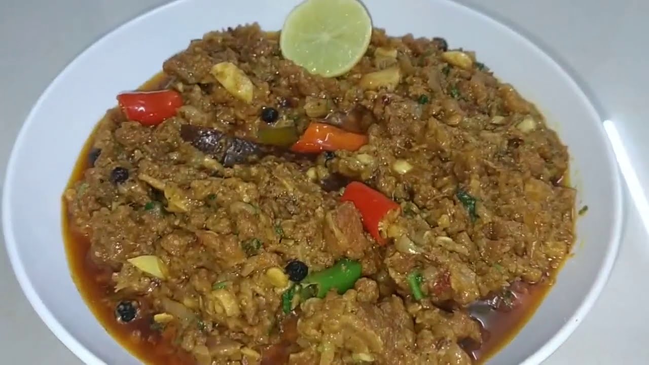 Rajasthani Bhuna Keema | Bakra Eid Special | By Cook 10 - YouTube