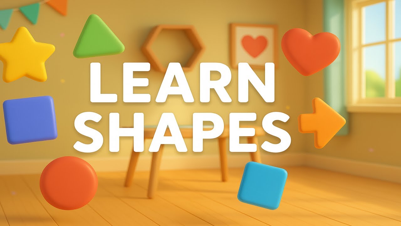 Learn Shapes for Kids | Circle, Square, Triangle & More | Fun ...