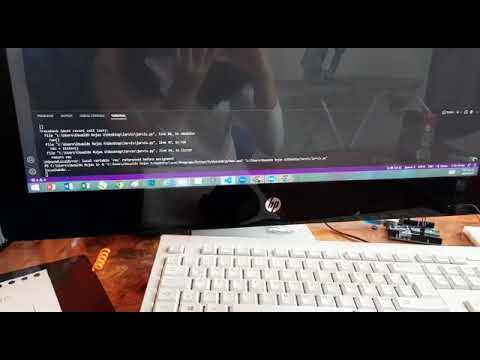 LED encendido desde python y arduino con voz - YouTube