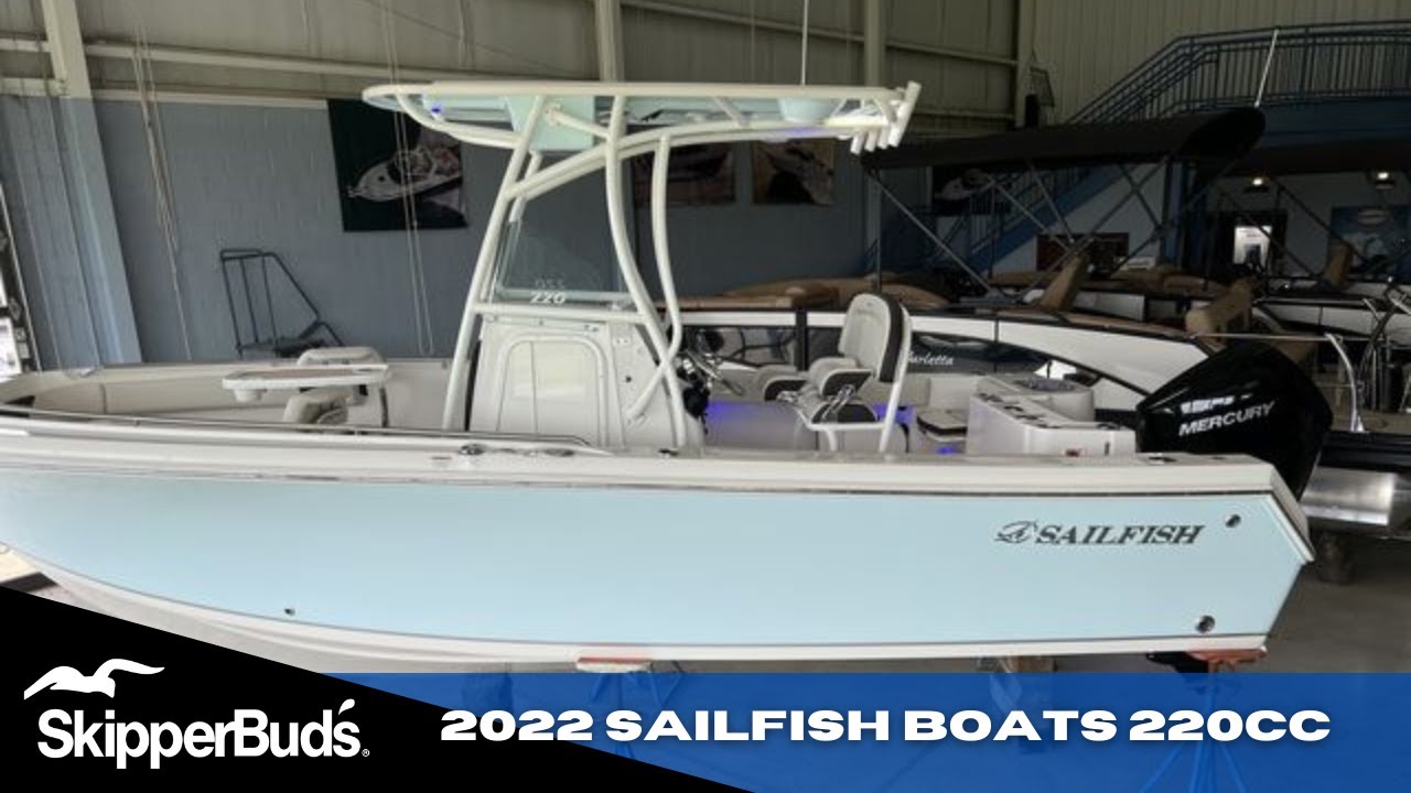 2022 Sailfish 220CC Fishing Boat Tour SkipperBud's - YouTube