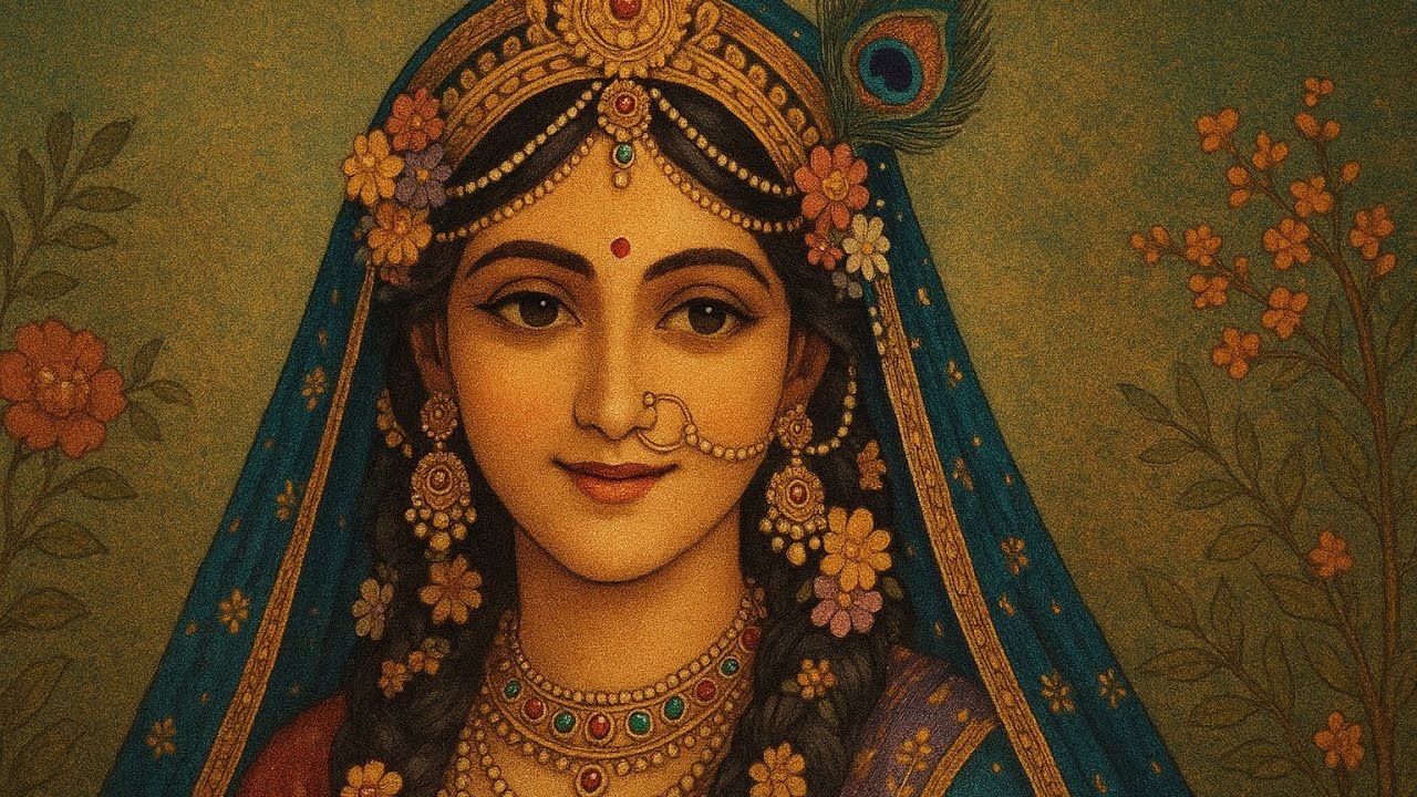 🌸 Radha Stuti | Divine Praise of Shri Radha Rani |Radha Rani Ke Naamo ...